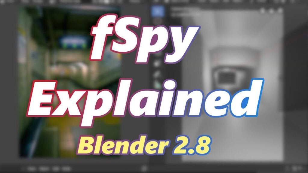 fSpy Blender Tutorial: How to Match the Correct Scale Using fSpy